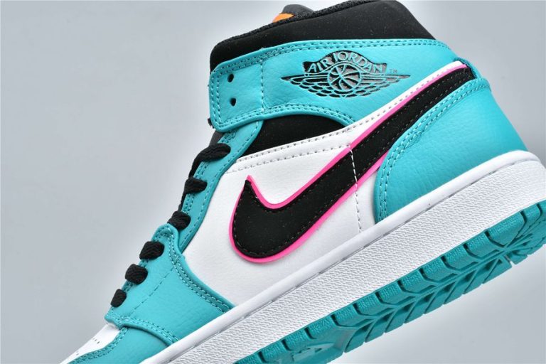 Air Jordan 1 Mid “South Beach” Turbo Green - FavSole.com
