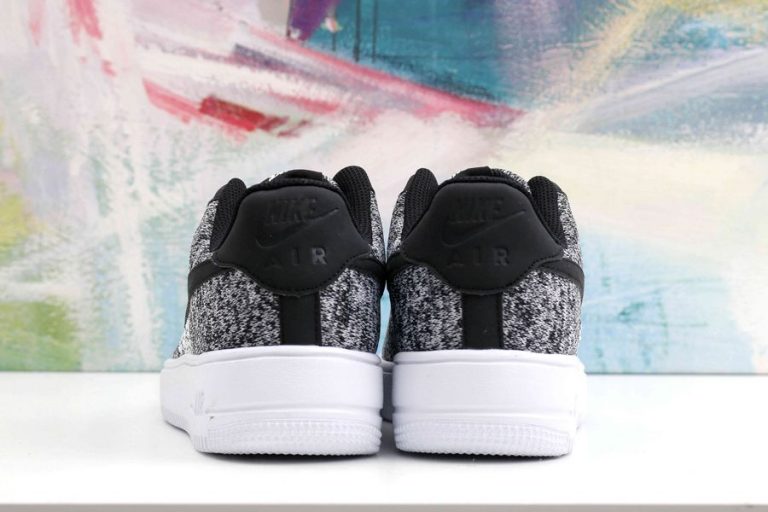 Nike Air Force 1 Flyknit 2.0 “Oreo” Black/Pure Platinum-Black-White ...