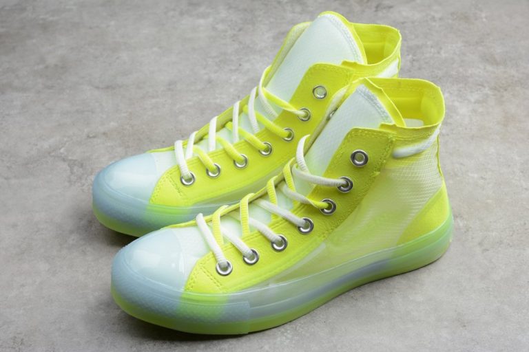 Converse Translucent Mesh Utility Chuck Taylor All Star High Top Volt ...